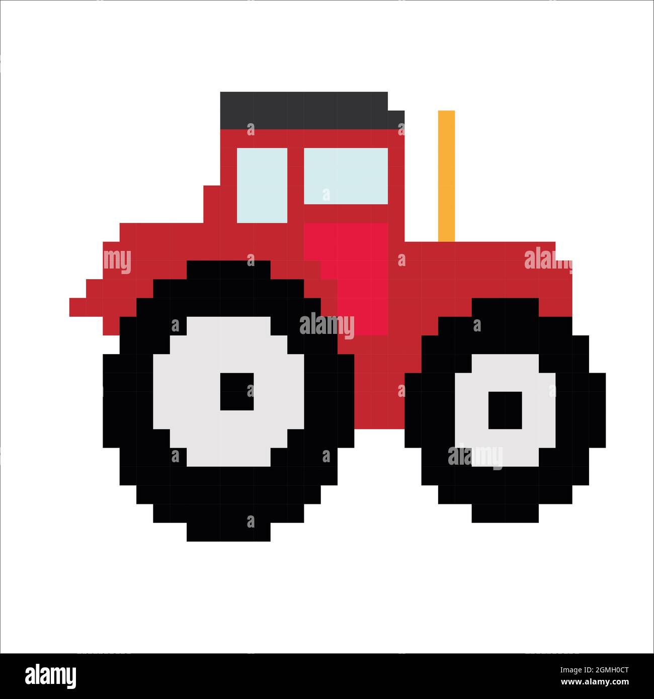 Cartoon tractor hi-res stock photography and images - Alamy