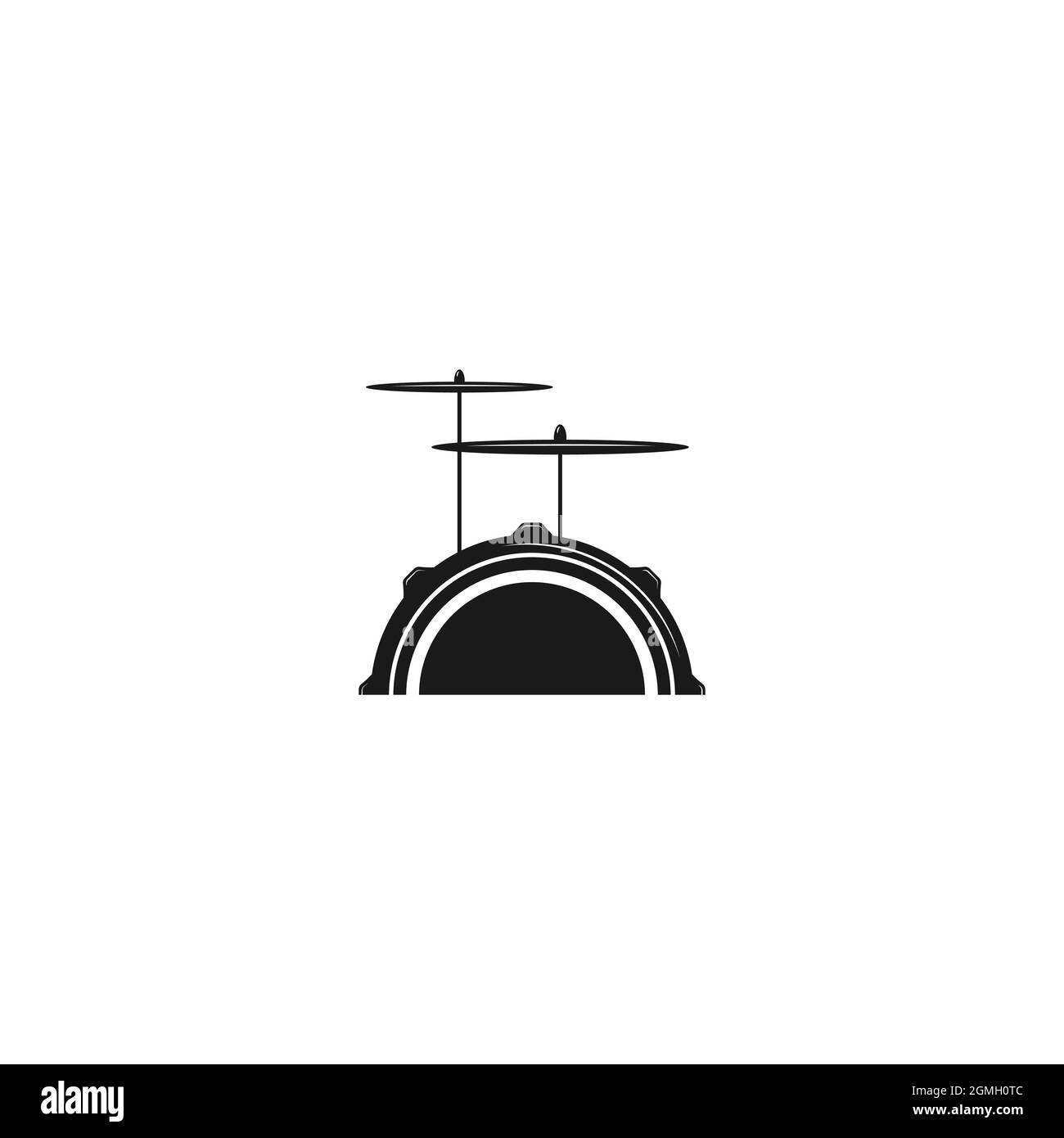 Cymbals vector vectors Black and White Stock Photos & Images - Alamy