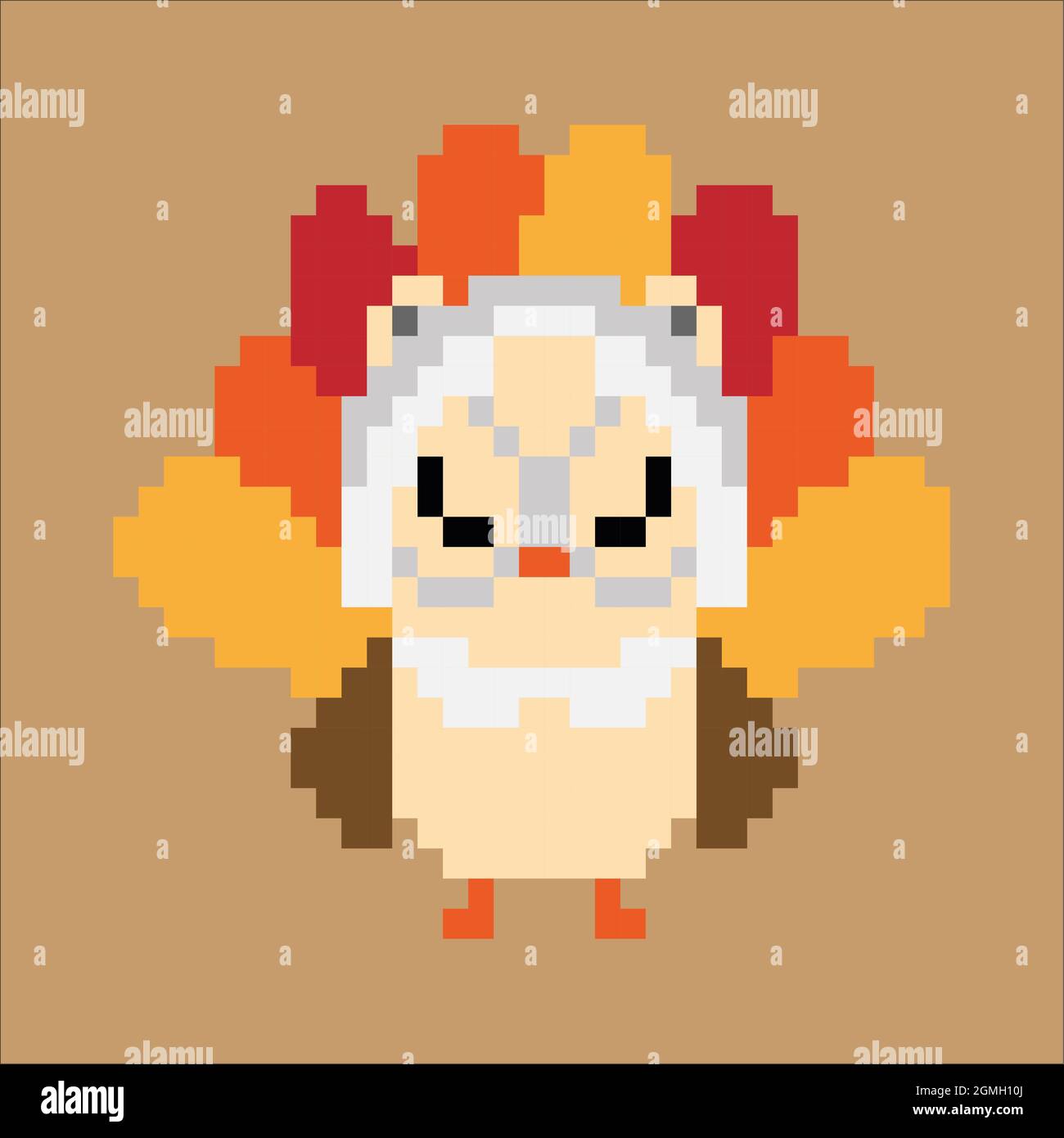 Cartoon Illustration Funny Turkey High Resolution Stock Photography and ...