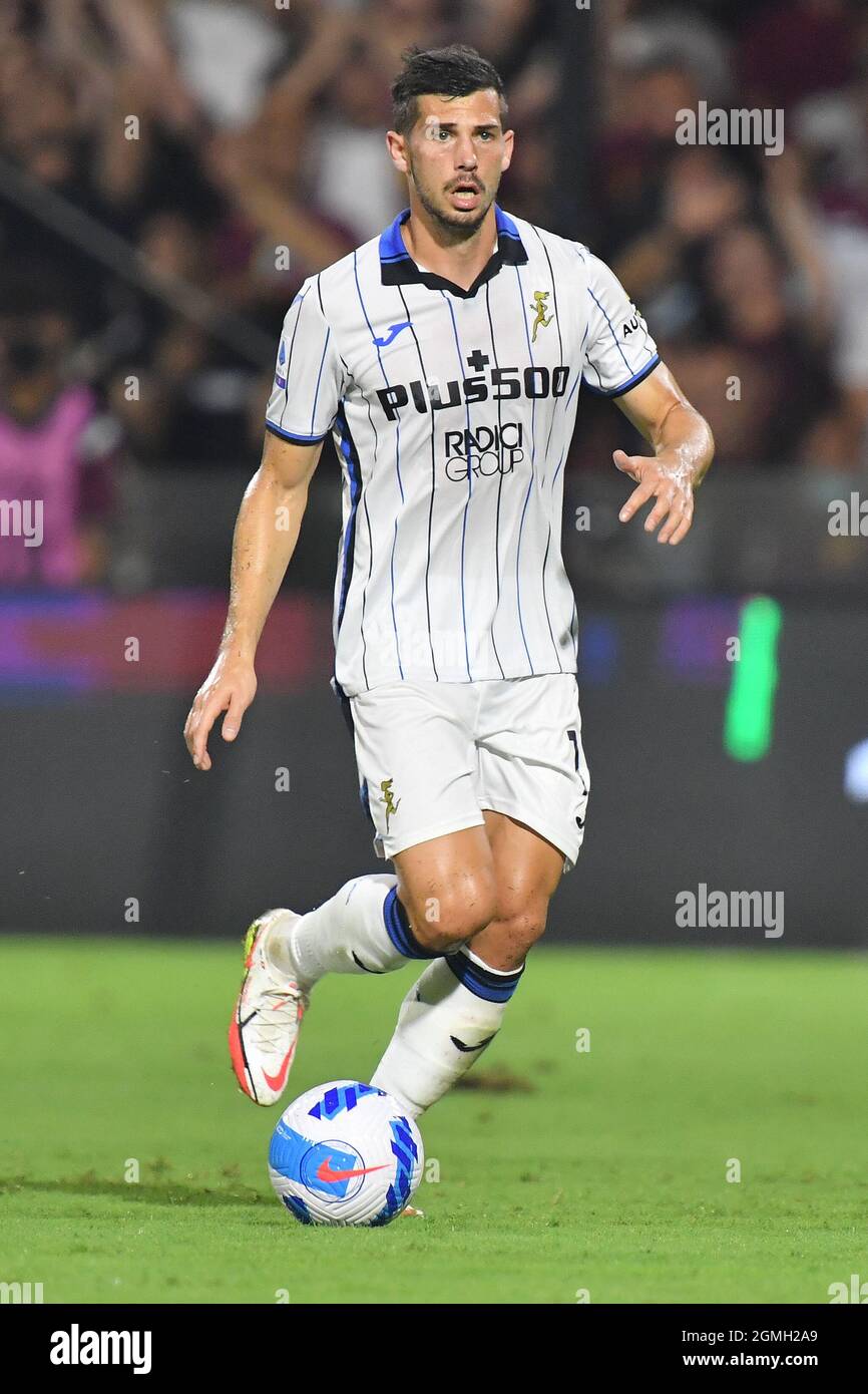 Arechi stadium, Salerno, Italy, September 18, 2021, Atalanta's ...