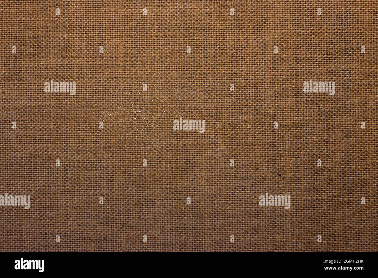 Close-up burlap sack textured background; brown, rustic, woven cloth ...