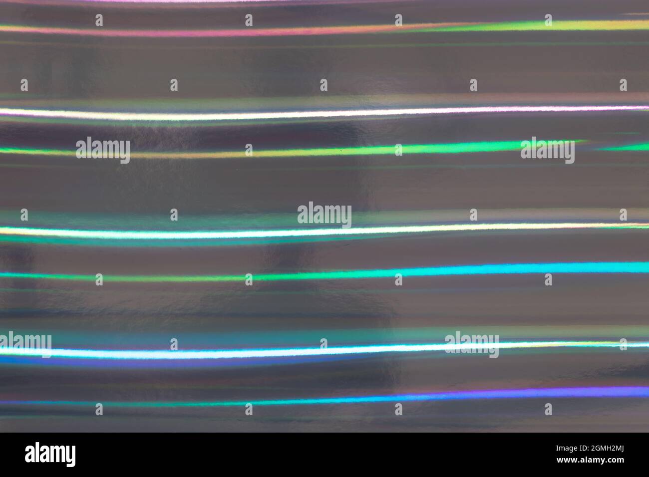 Holographic multicolored background; neon holofoil, wrinkled abstract ...