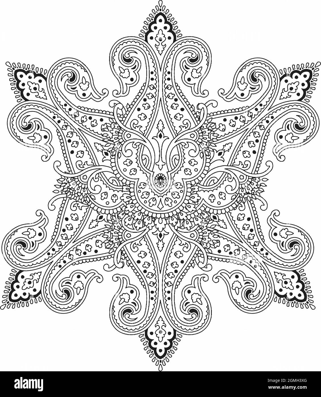Figure mandala for coloring doodles sketch good mood and uses ceramic ...