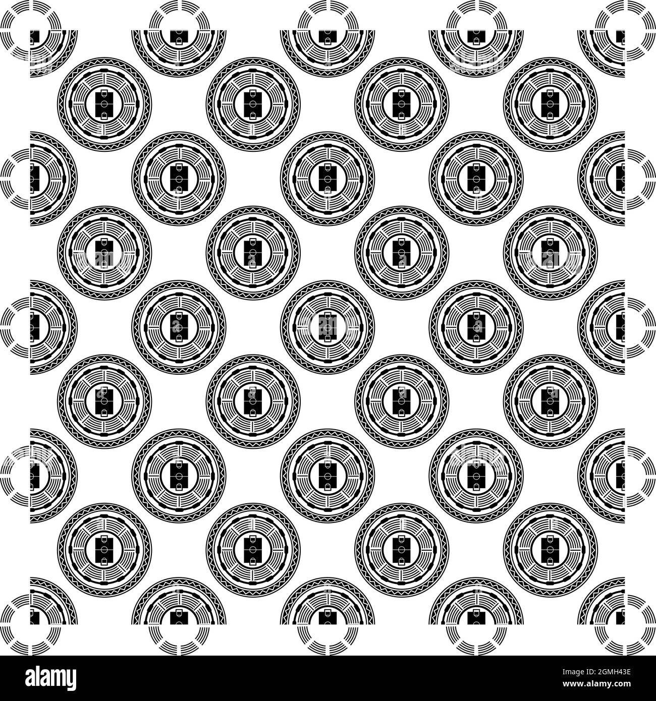 Round stadium top view pattern seamless background texture repeat ...