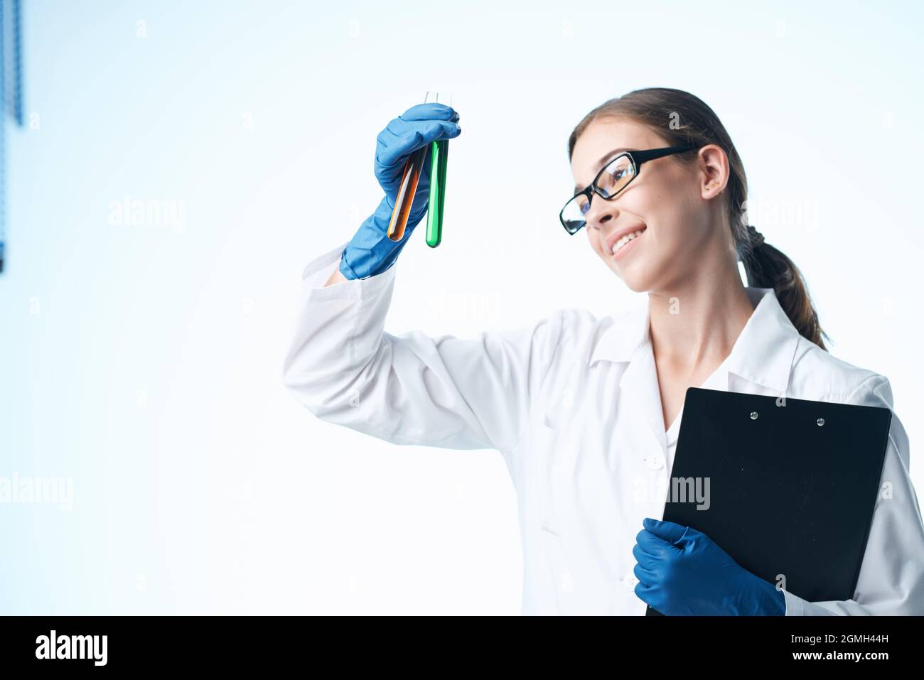 laboratory assistant research biology ecology experiment isolated ...