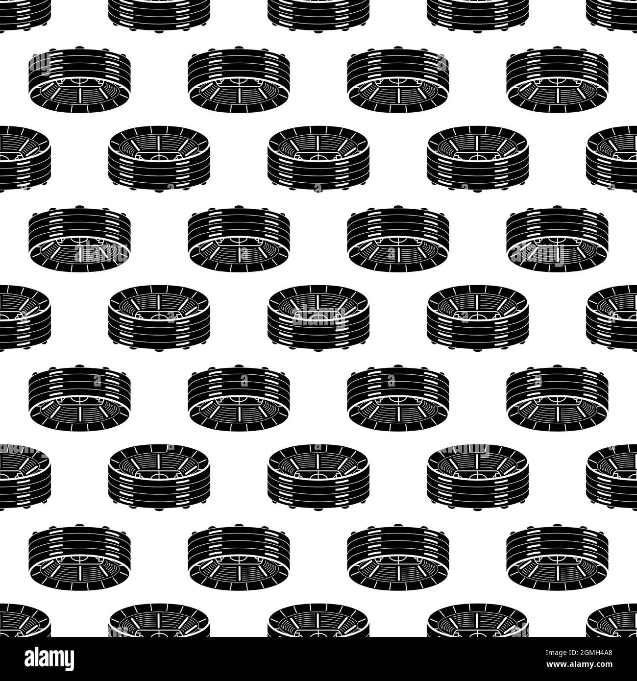 Round stadium pattern seamless background texture repeat wallpaper ...