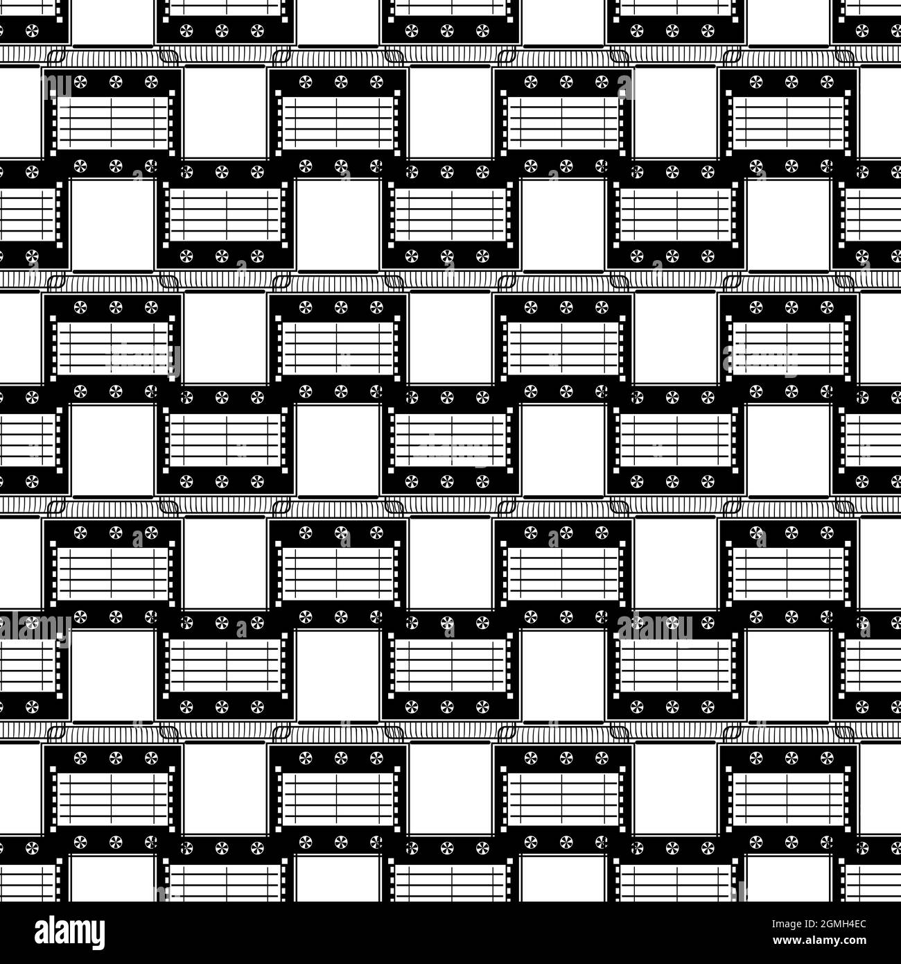 Building stadium top view pattern seamless background texture repeat wallpaper geometric vector ...