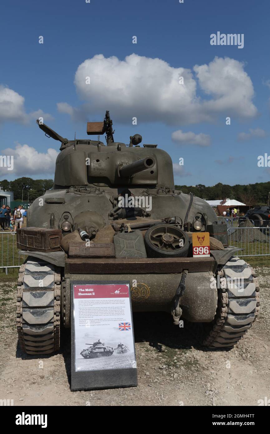 M4 sherman tank tank museum hi-res stock photography and images - Alamy