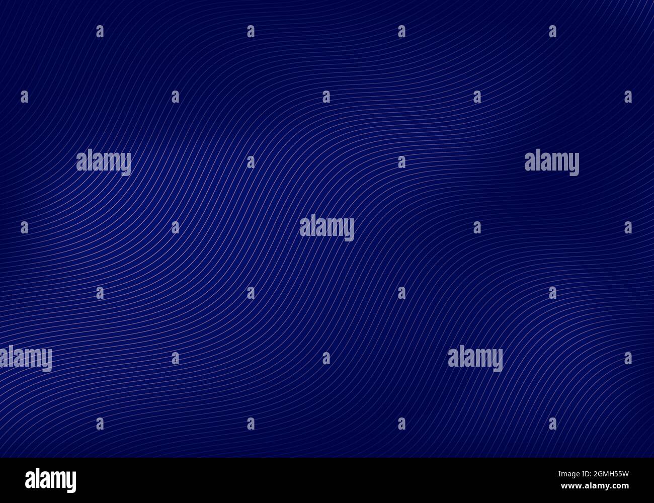 Abstract wavy lines pattern on blue background and texture. Vector ...
