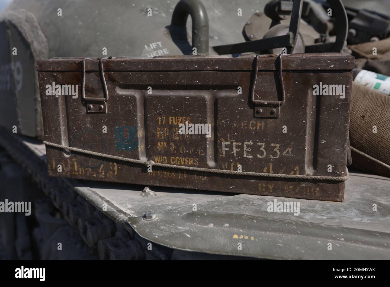 M4a2 76 hvss sherman tank hi-res stock photography and images - Alamy