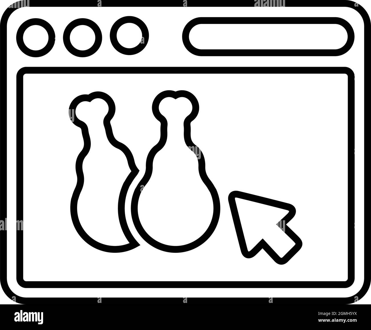 Chicken, food, ordering icon - Use for commercial purposes, print media ...