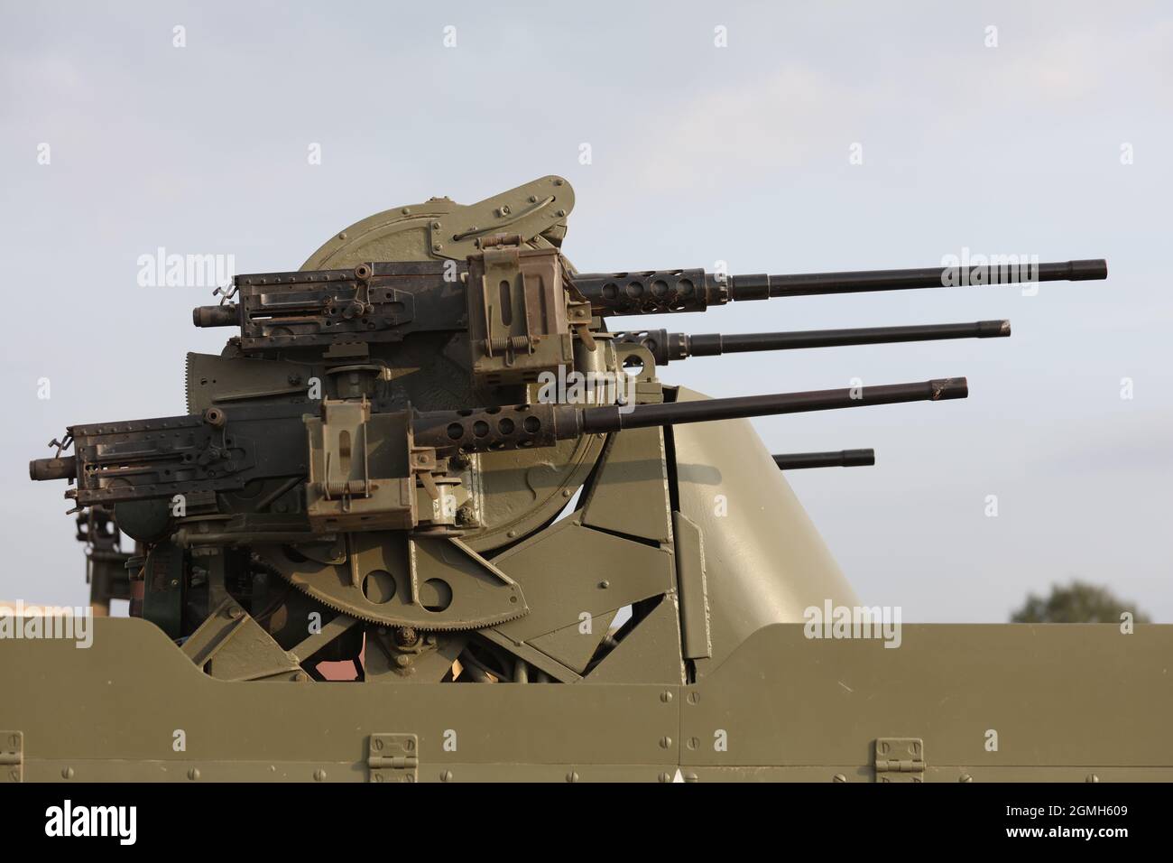 M16 Multiple Gun Motor Carriage Half Track during a demonstration at ...