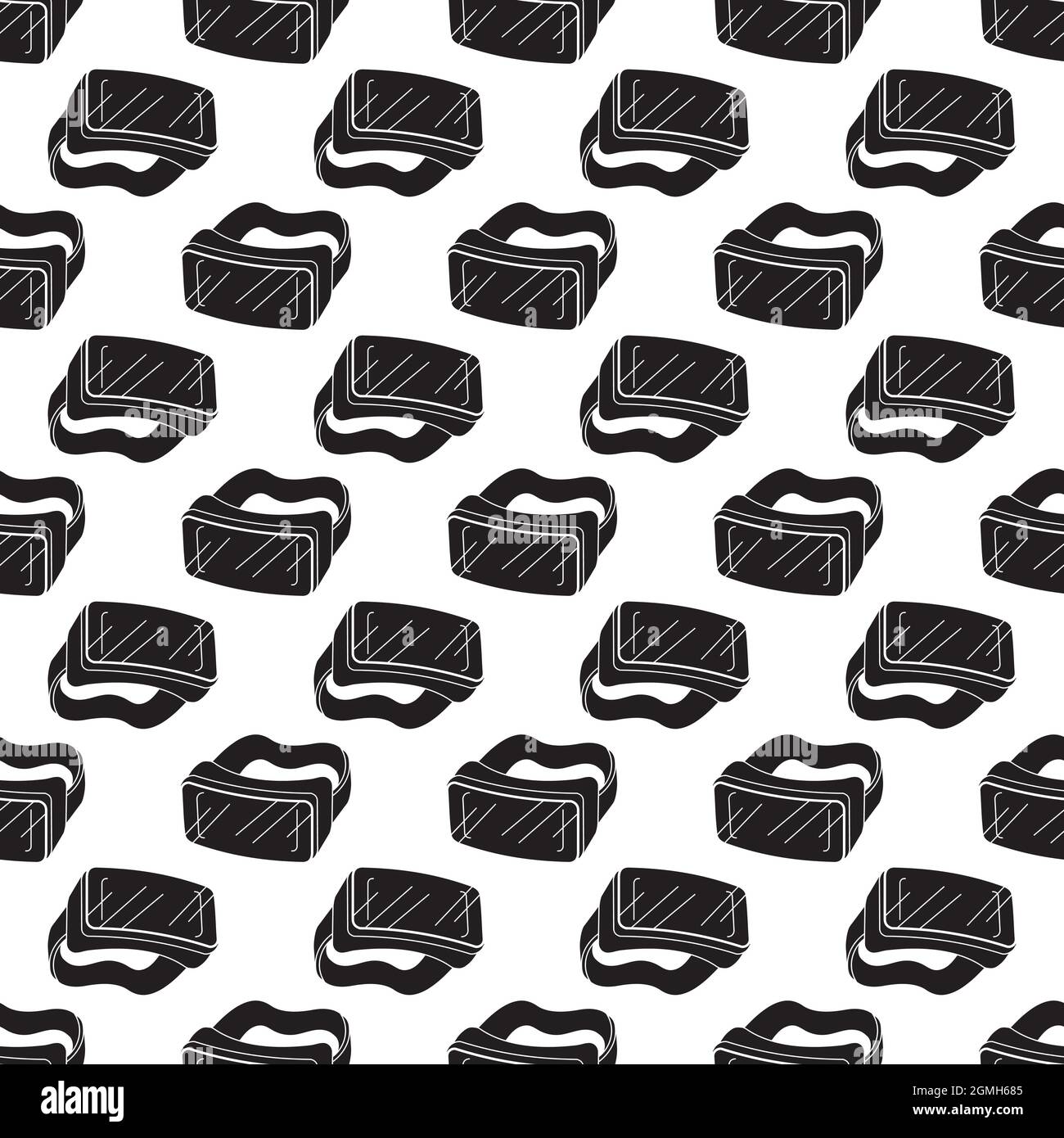 Vr glasses pattern seamless background texture repeat wallpaper ...
