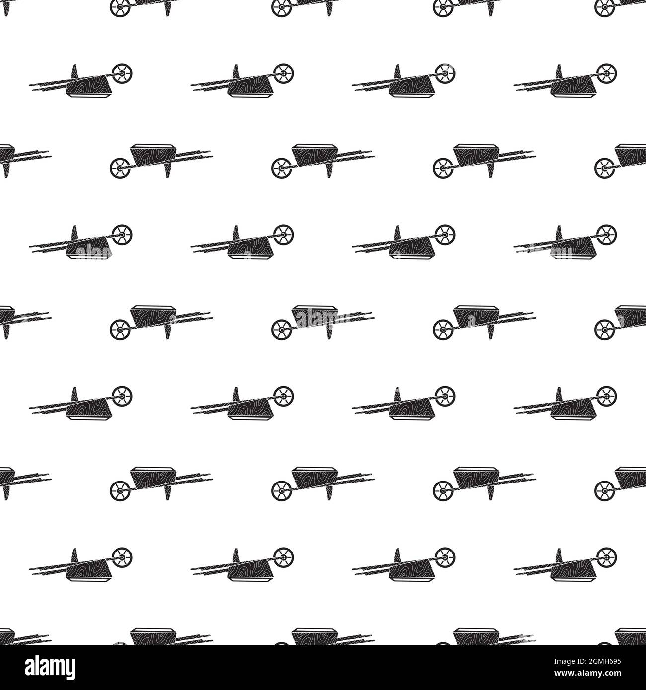 Wood wheelbarrow pattern seamless background texture repeat wallpaper ...