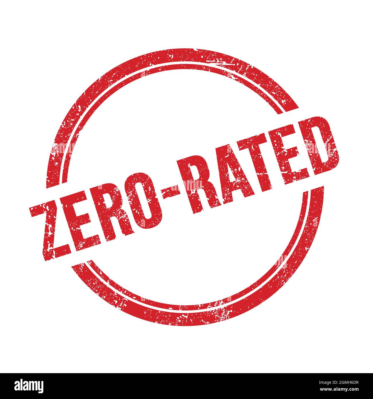 Zero rated text hi-res stock photography and images - Alamy