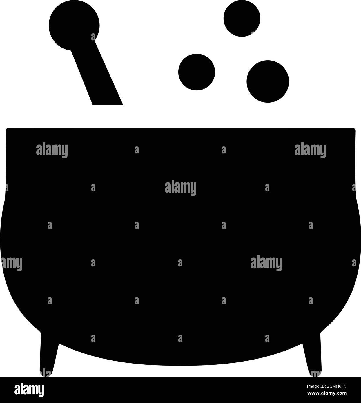 Cauldron, cooking icon - Use for commercial purposes, print media, web ...