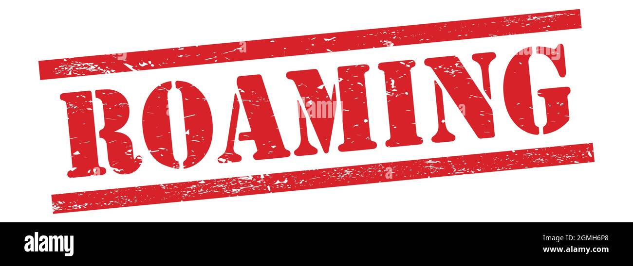 Roaming stamp hi-res stock photography and images - Alamy