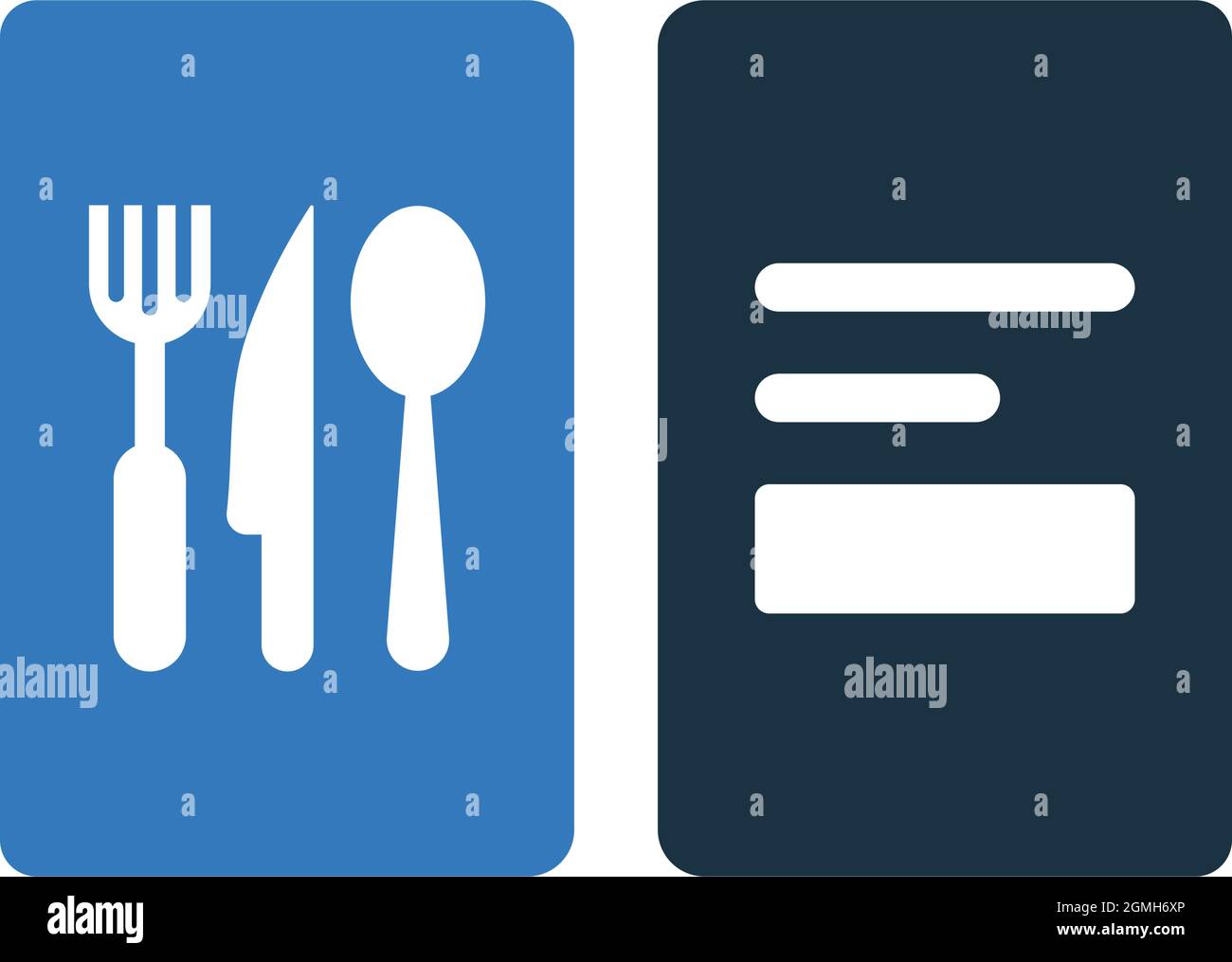 Food knife menu icon Cut Out Stock Images & Pictures - Alamy