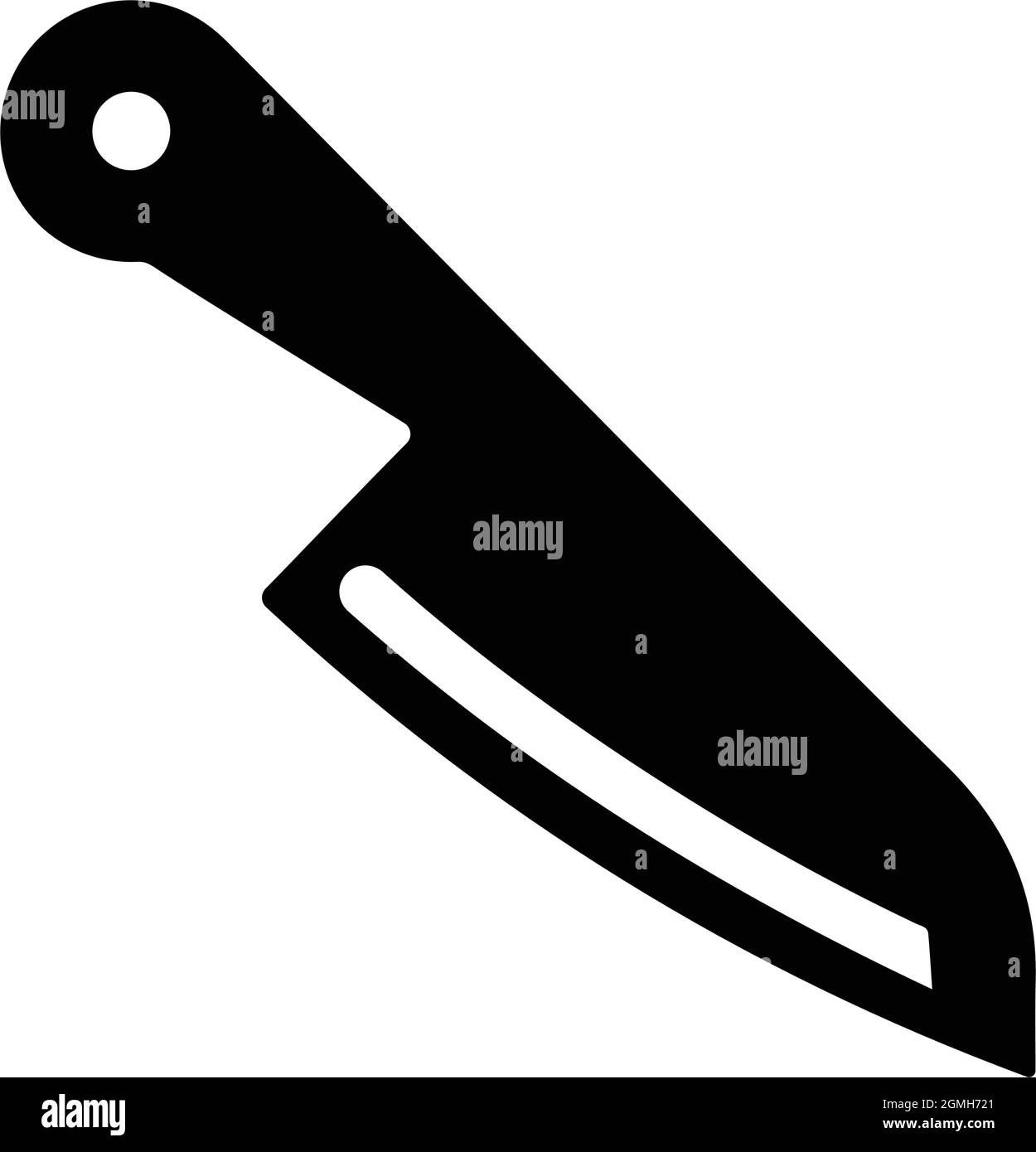 Kitchen, knife icon - Vector EPS file. Perfect use for print media, web ...