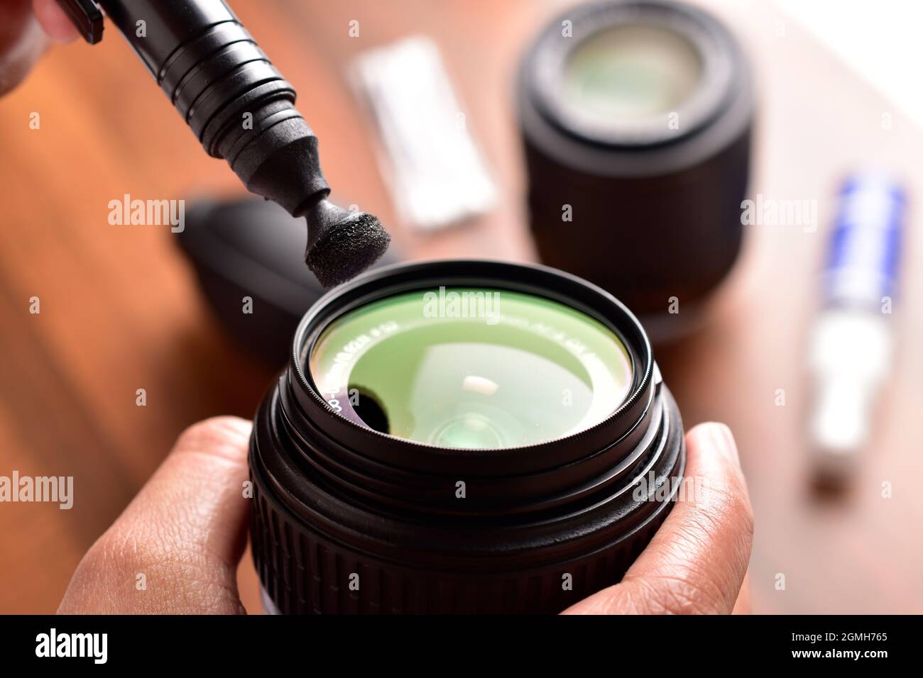 Wipe lens hi-res stock photography and images - Alamy