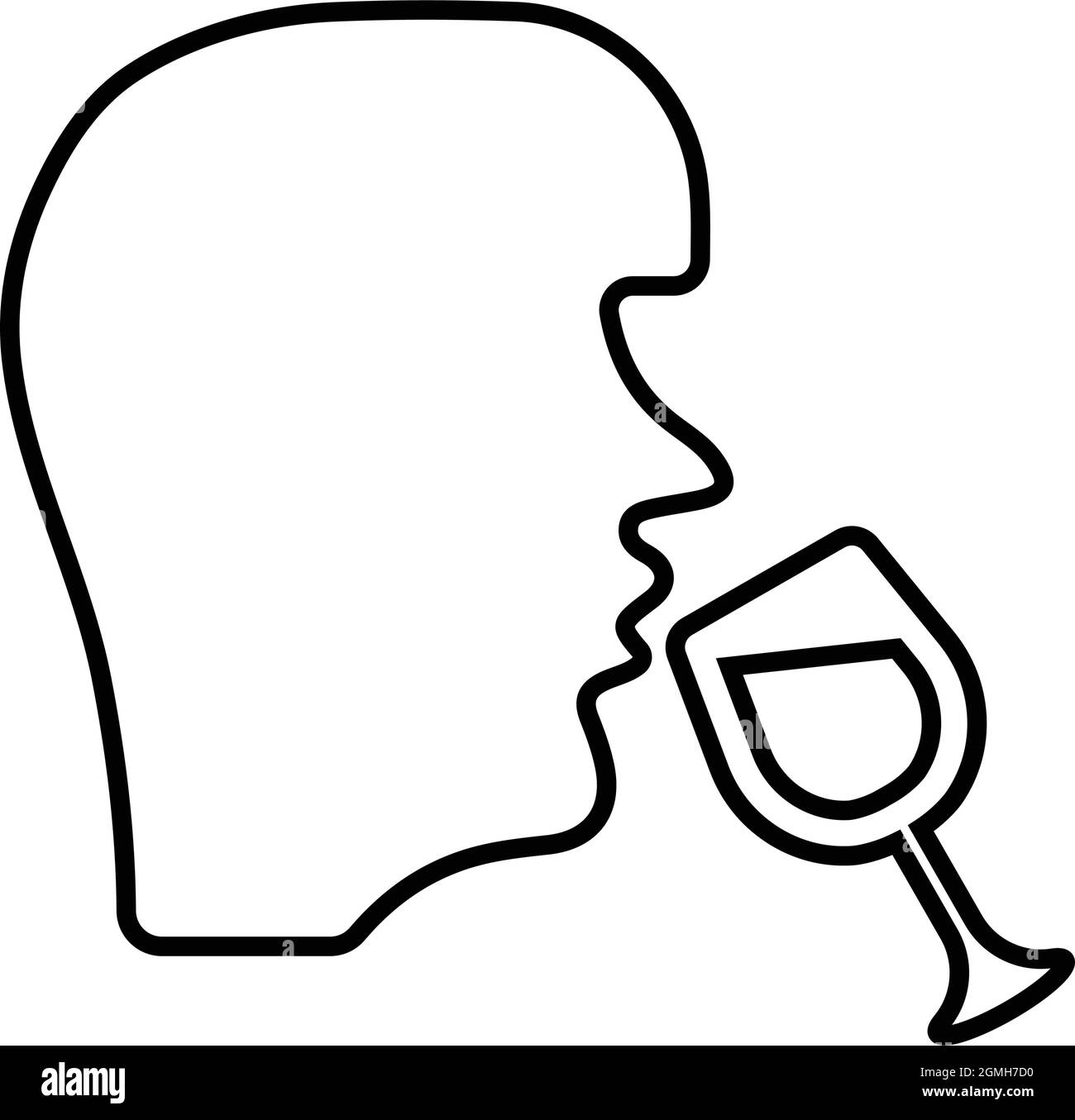 Drink, glass, tasting icon - Vector EPS file. Perfect use for print ...