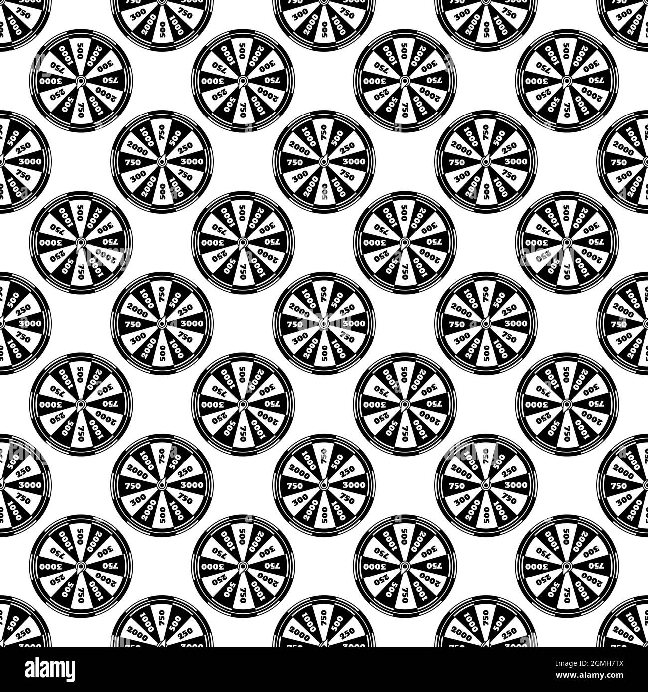 Spinning fortune wheel pattern seamless background texture repeat ...