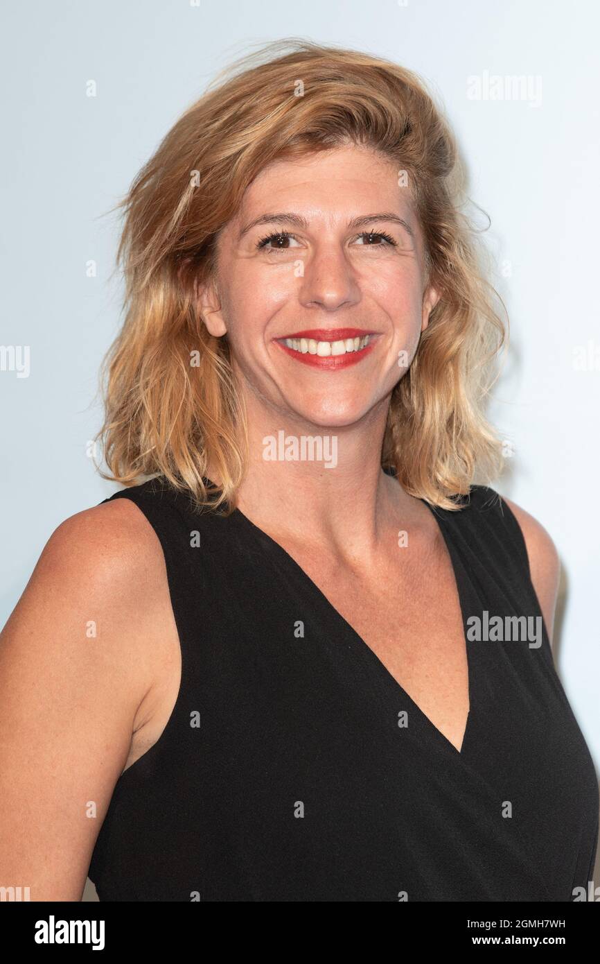 Andrea Bescond attends the closing ceremony of the Fiction Festival at ...