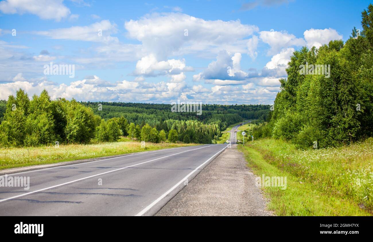 Spring Road Wallpaper