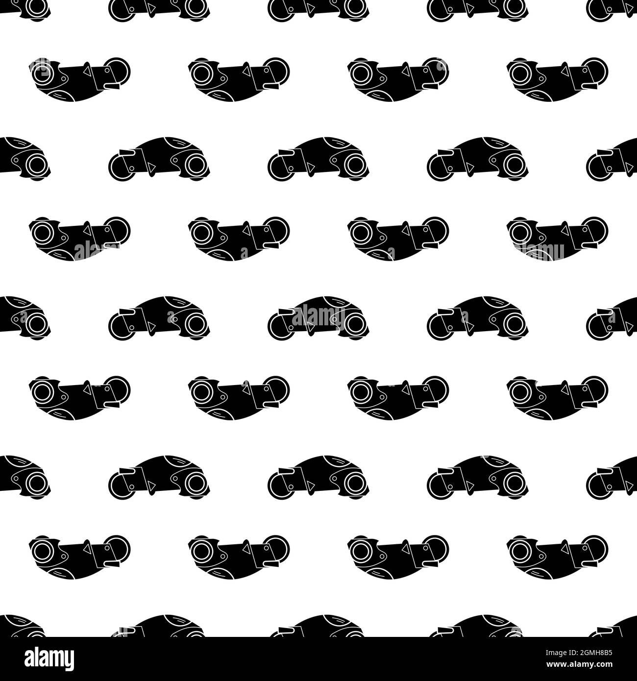 Futuristic motorbike pattern seamless background texture repeat ...