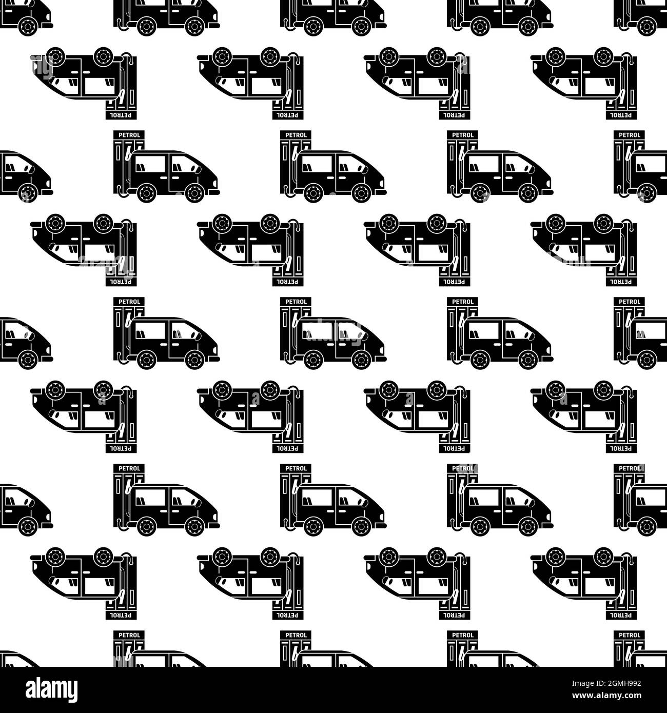 Van fuel tank pattern seamless background texture repeat wallpaper ...