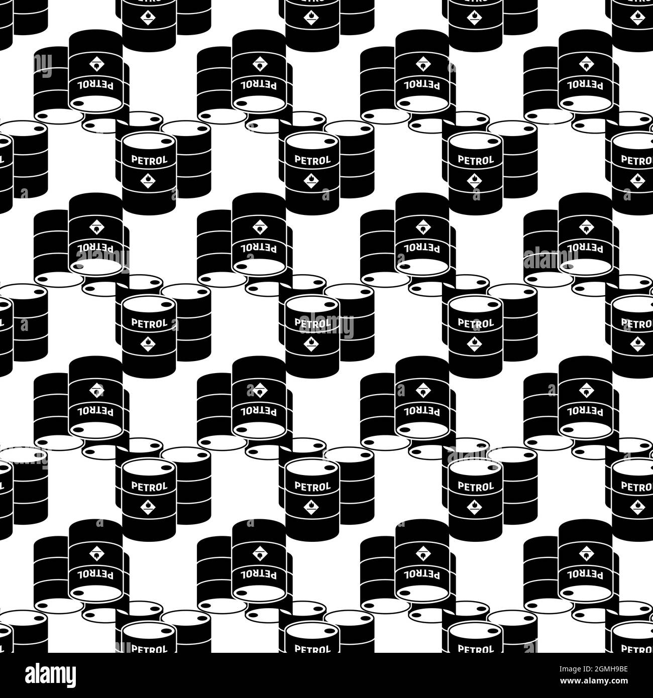 Petrol barrels pattern seamless background texture repeat wallpaper ...