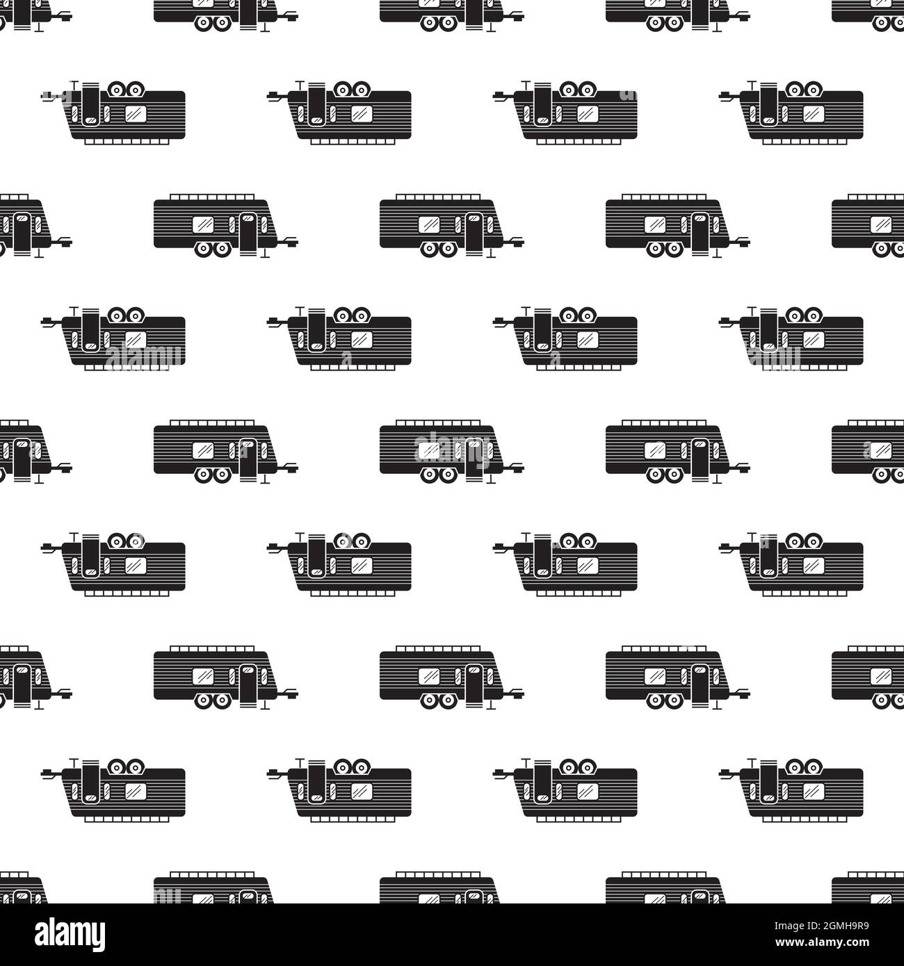 Camp trailer pattern seamless background texture repeat wallpaper ...
