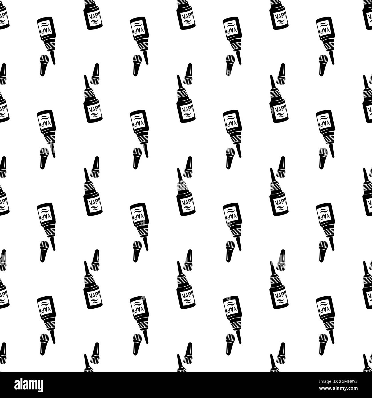 Vape liquid bottle pattern seamless background texture repeat wallpaper ...
