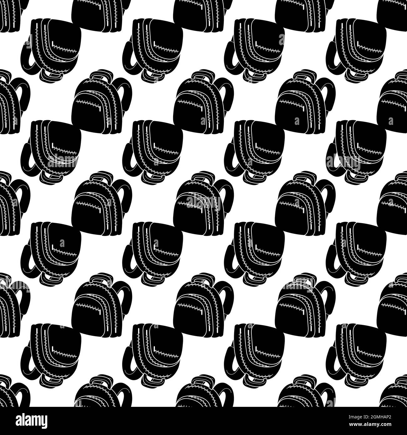Zipper backpack pattern seamless background texture repeat wallpaper ...