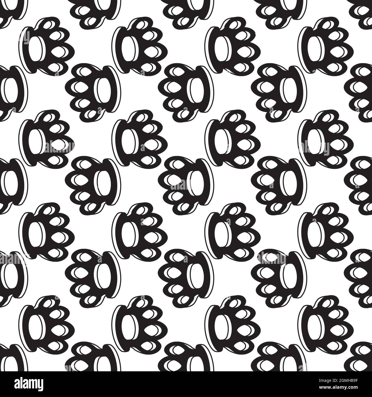 Brass knuckles pattern seamless background texture repeat wallpaper ...