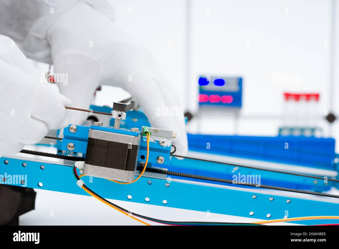 Precision instrument for photo-optical research in the laboratory of ...