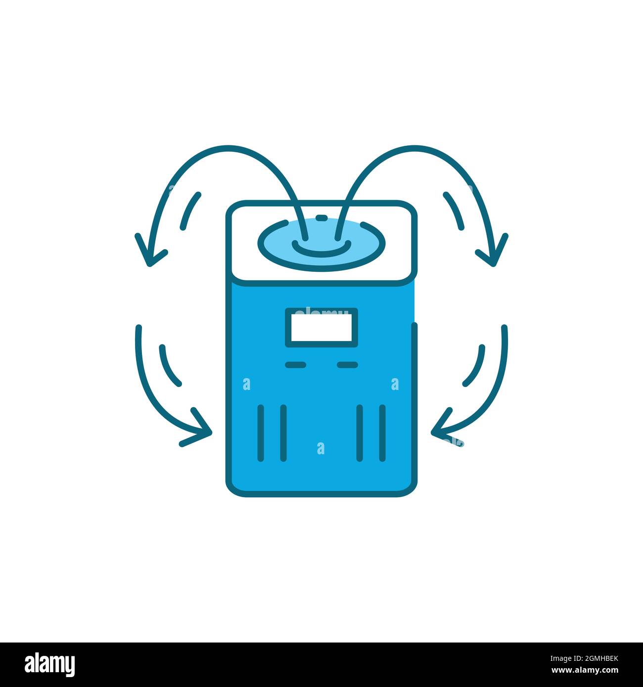 Purifier simple stroke Stock Vector Images - Alamy