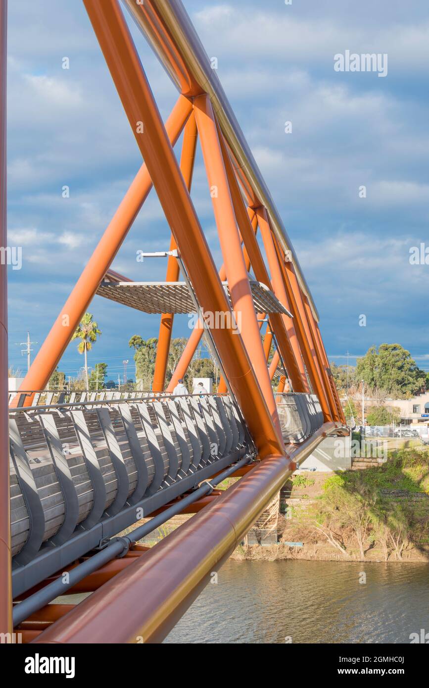 The Yandhai Nepean Crossing in Penrith New South Wales, built in 2016 ...