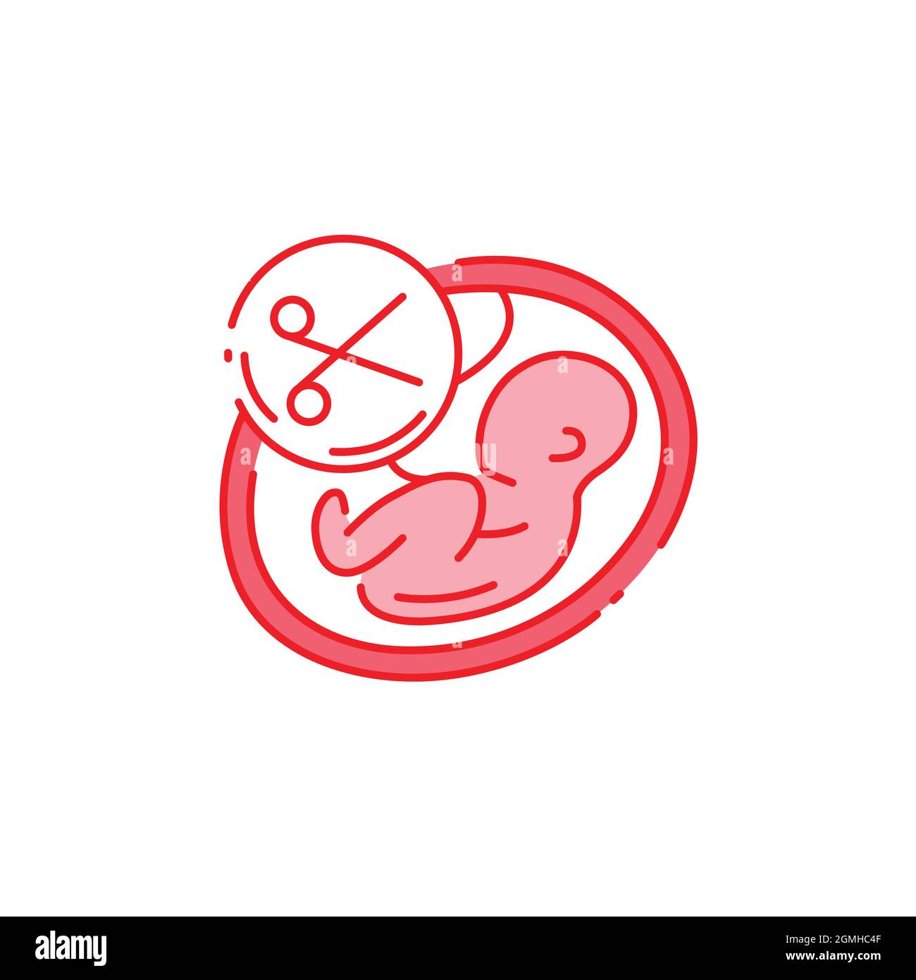 Human stillbirth Stock Vector Images - Alamy