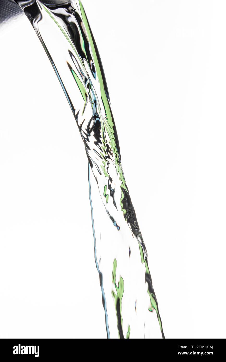 Pouring Water from a jug: Please credit Phillip Roberts Stock Photo - Alamy