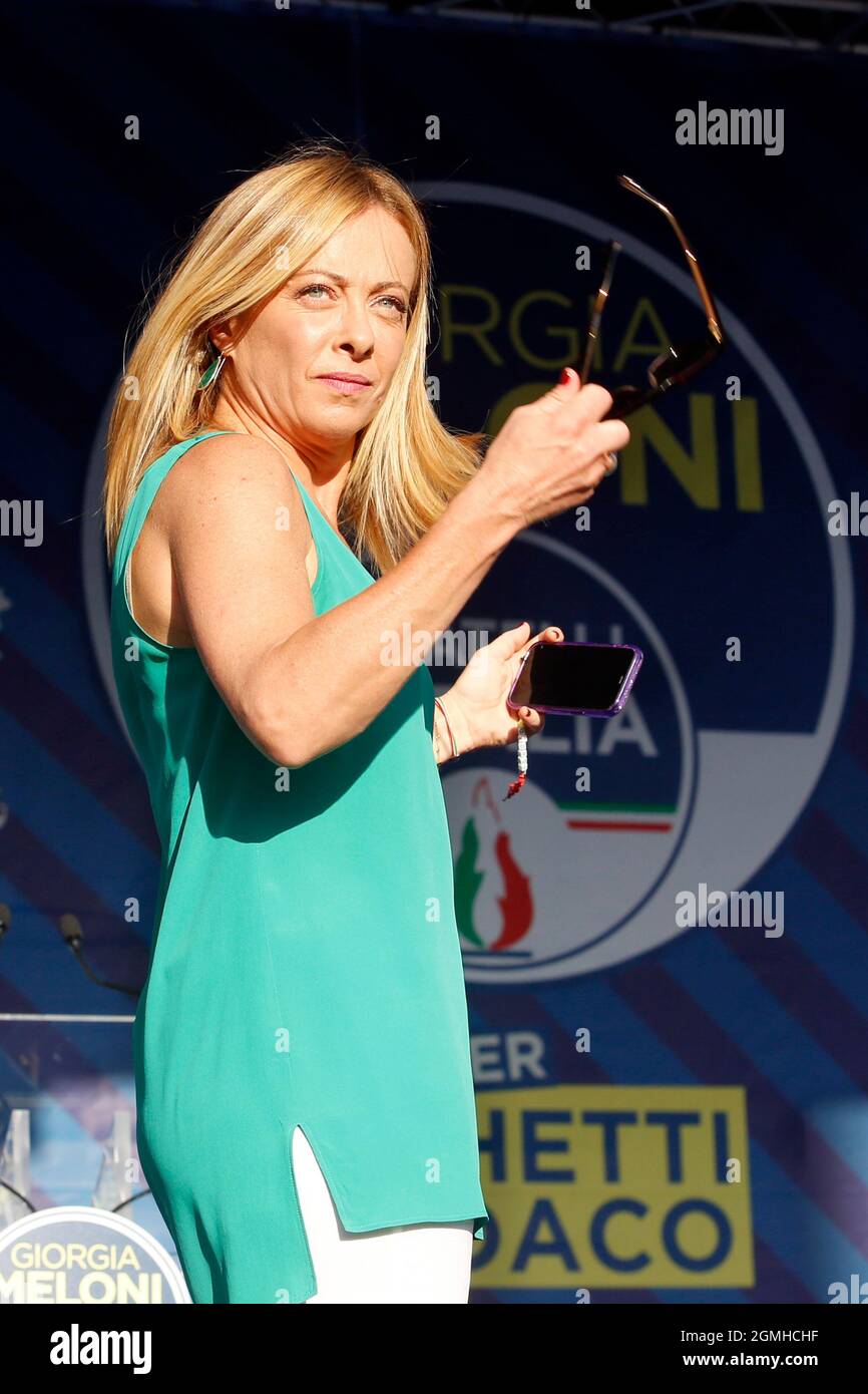 Giorgia meloni hi-res stock photography and images - Alamy