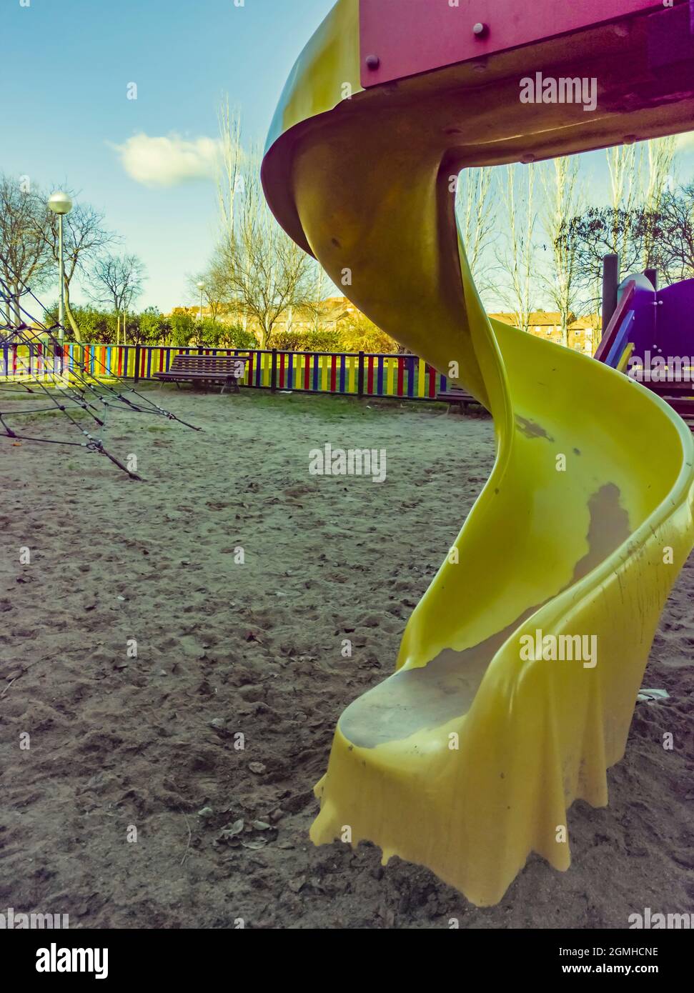 Playground with no kids hi-res stock photography and images - Alamy