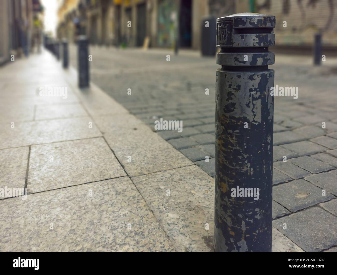 Bollard from stone hi-res stock photography and images - Alamy