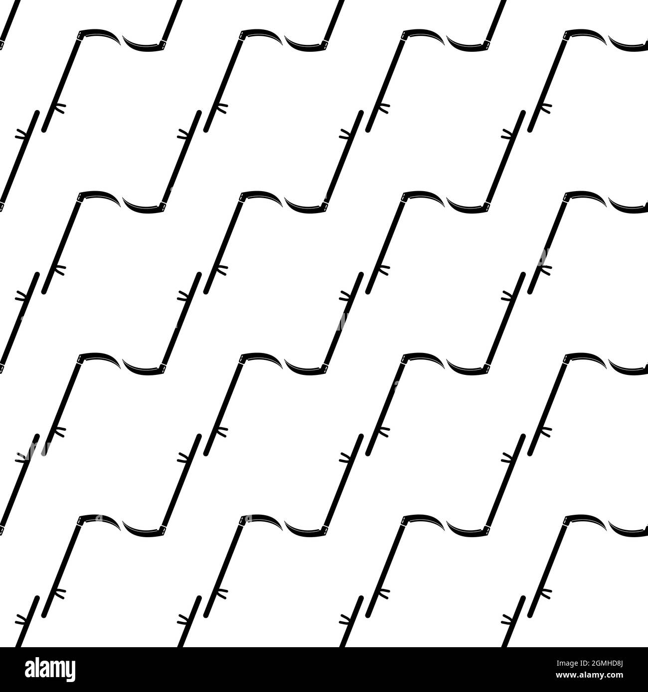 Garden scythe pattern seamless background texture repeat wallpaper ...