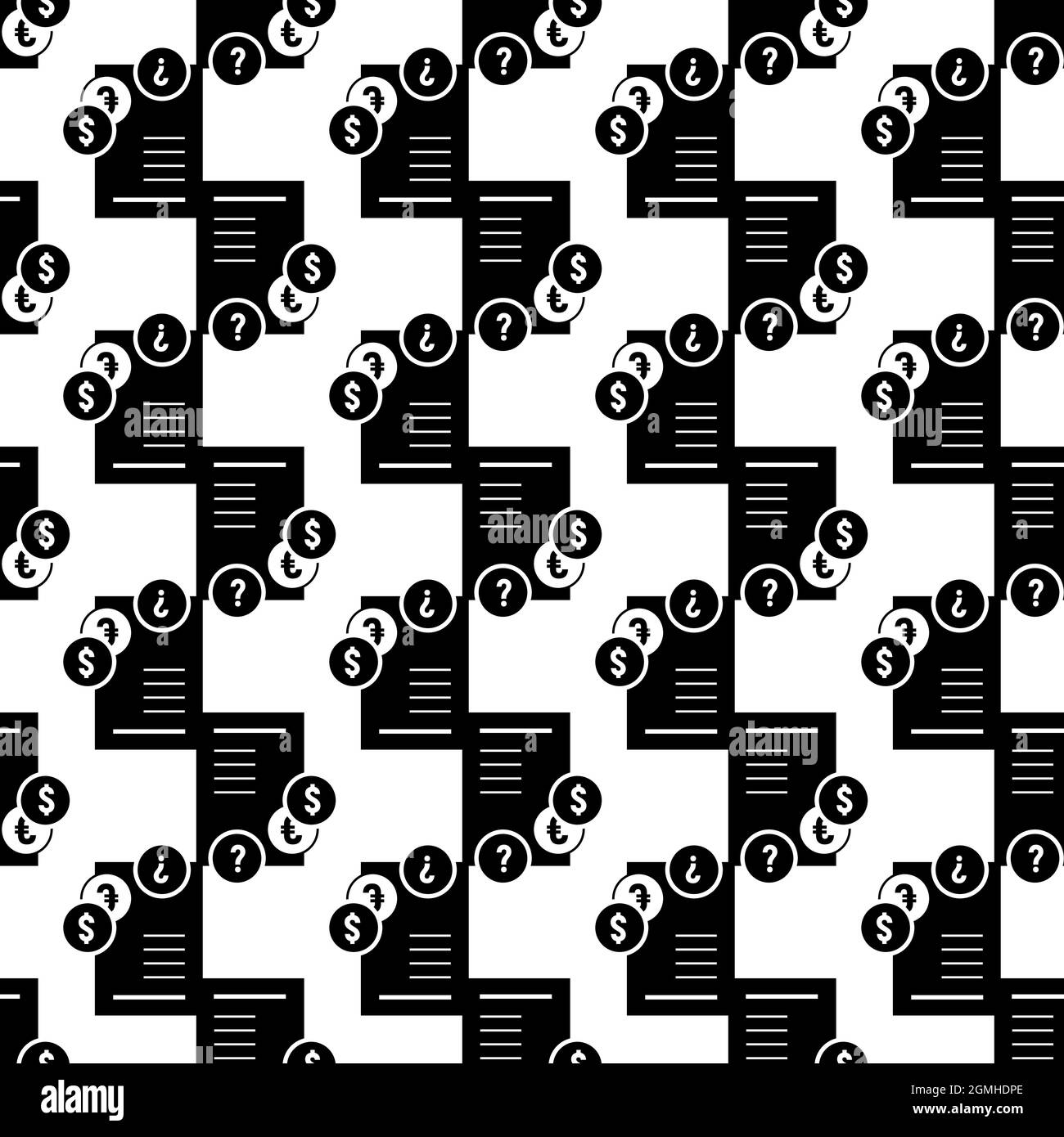 Paper paycheck pattern seamless background texture repeat wallpaper ...