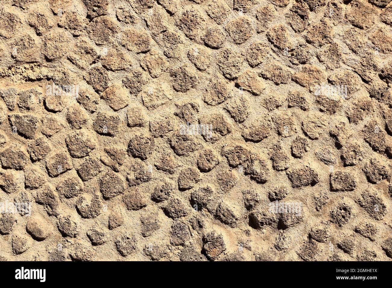 Old medieval wall made from yellow stone Stock Photo - Alamy