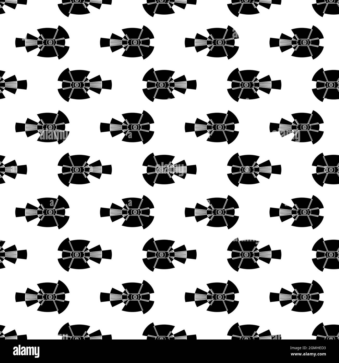 Driverless car sensor pattern seamless background texture repeat wallpaper geometric vector ...