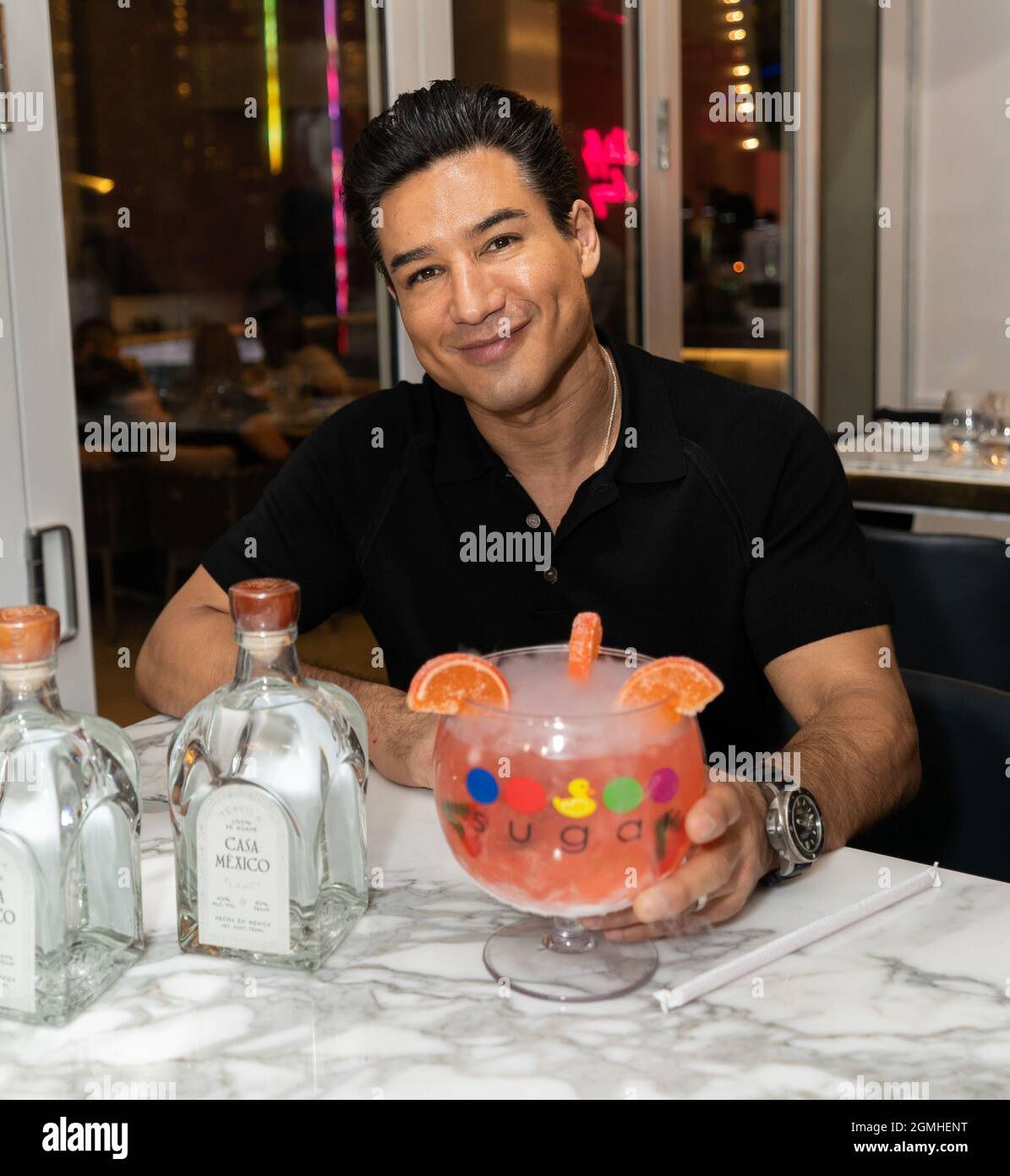 LAS VEGAS, NV - September 18, 2021: ***HOUSE COVERAGE*** Mario Lopez ...