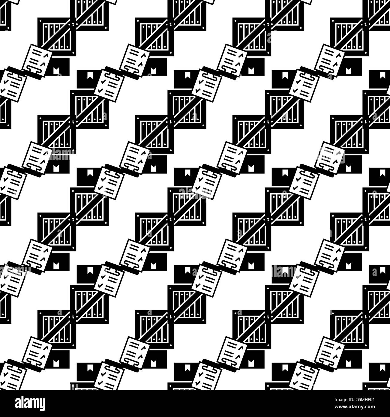 Parcel checklist pattern seamless background texture repeat wallpaper ...