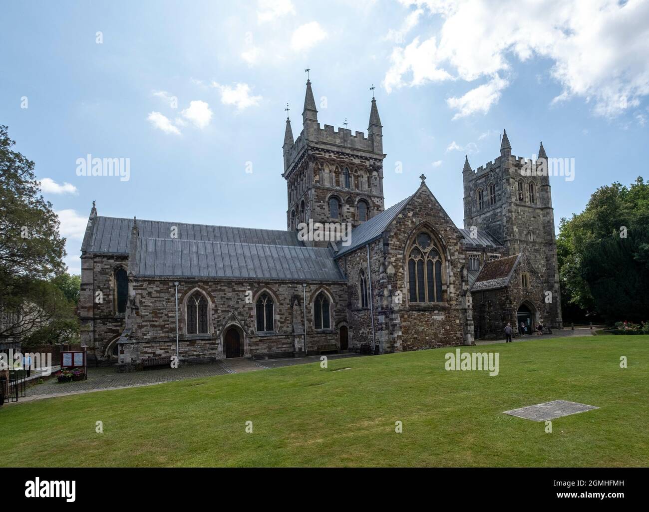 Historic wimborne minster hi-res stock photography and images - Alamy